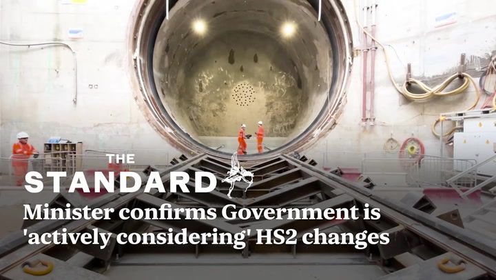 Changes to HS2 are being 'actively considered' by…