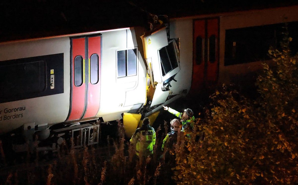 Man killed and 15 injured after two trains collide in…