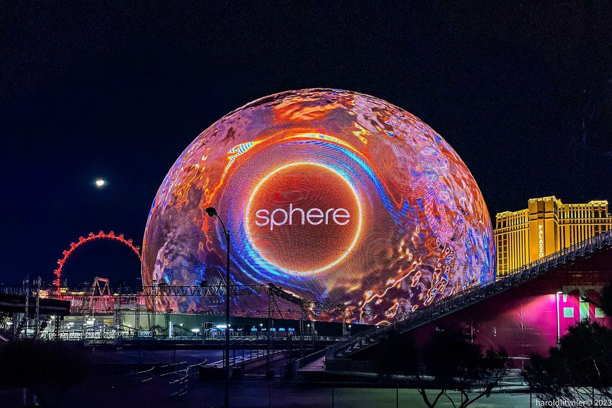 The Sphere: Las Vegas’ iconic new residency venue…