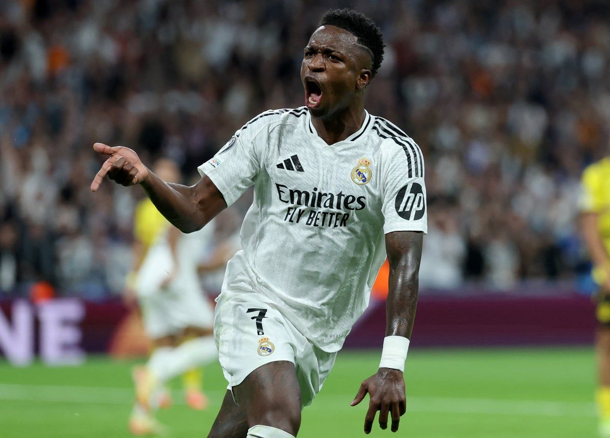 Vinicius Jr nets hat-trick as Real Madrid produce…