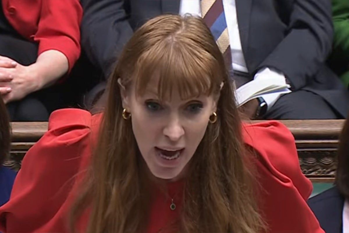 Watch again: Angela Rayner faces PMQs as Trump accuses…