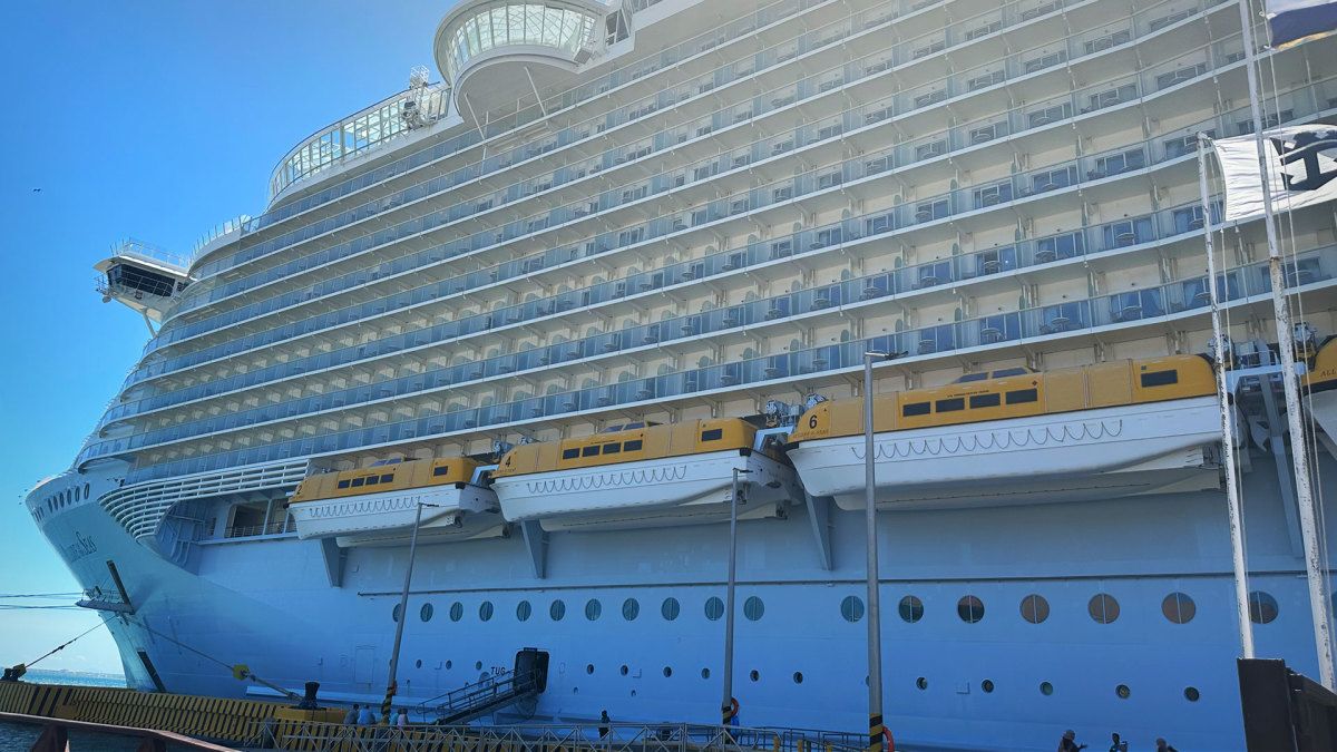 Royal Caribbean has a man overboard during Taylor…