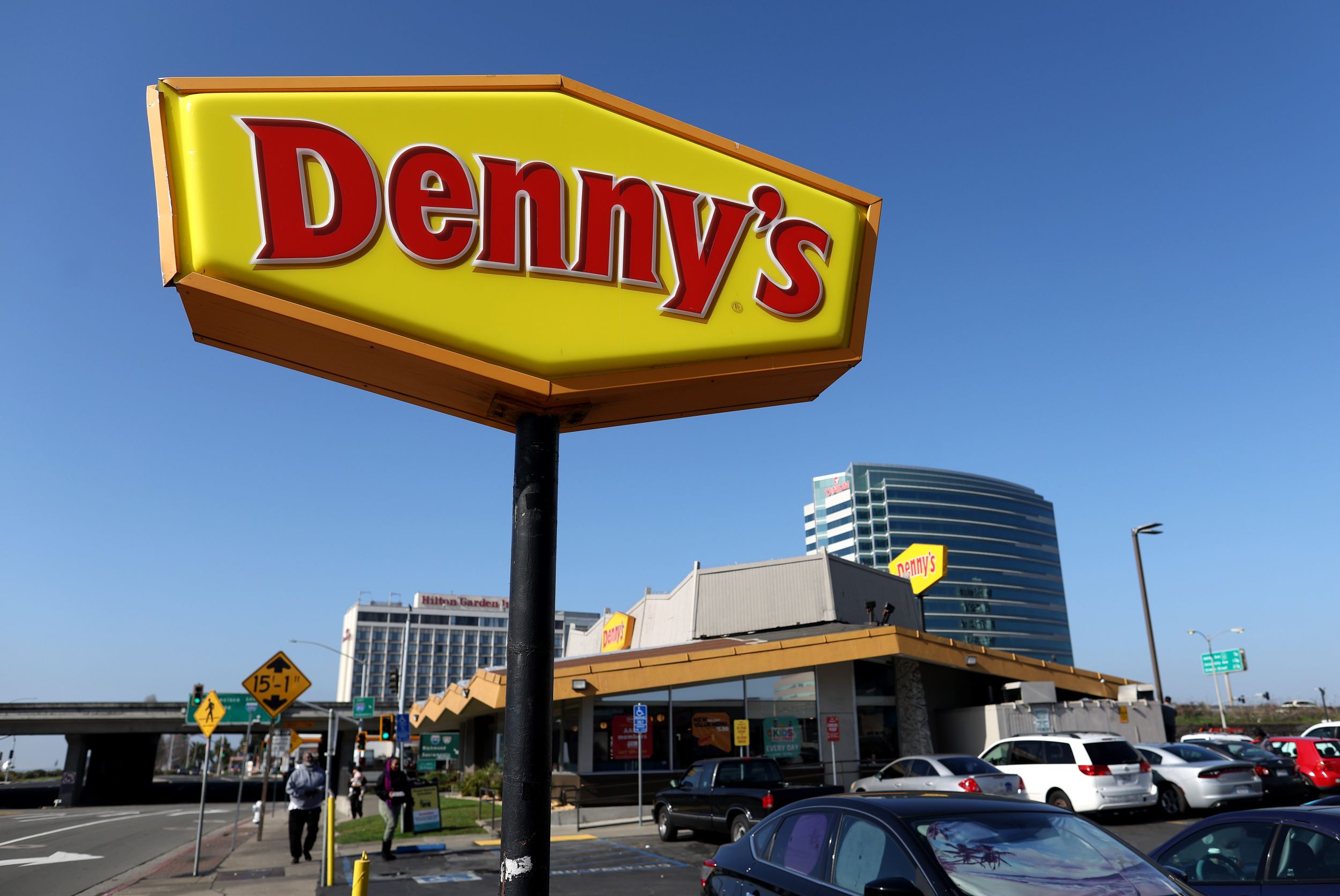 Denny's Says Struggling Customers Are Ordering From…