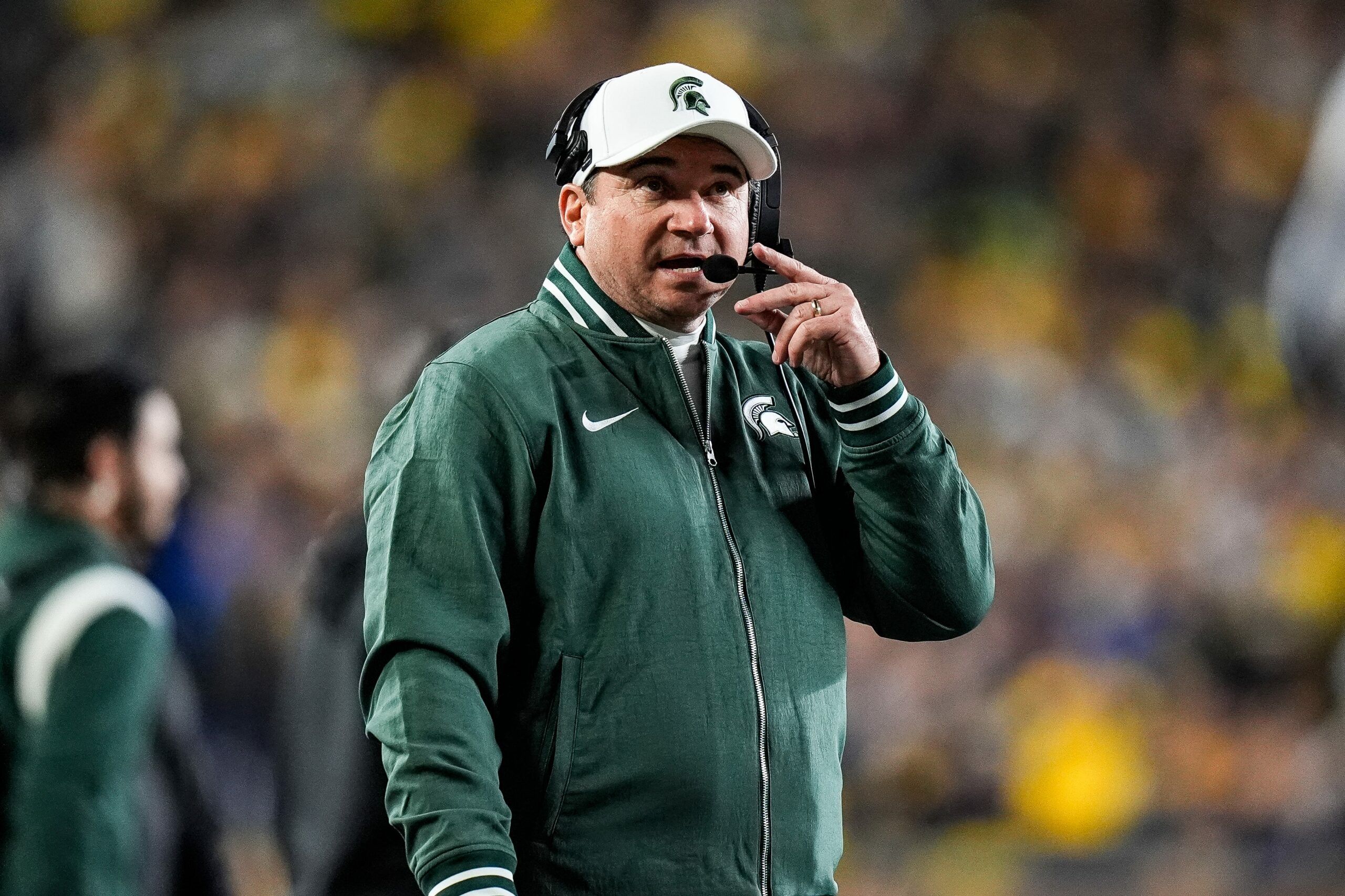 Watch MSU head coach Jonathan Smith recap loss vs.…
