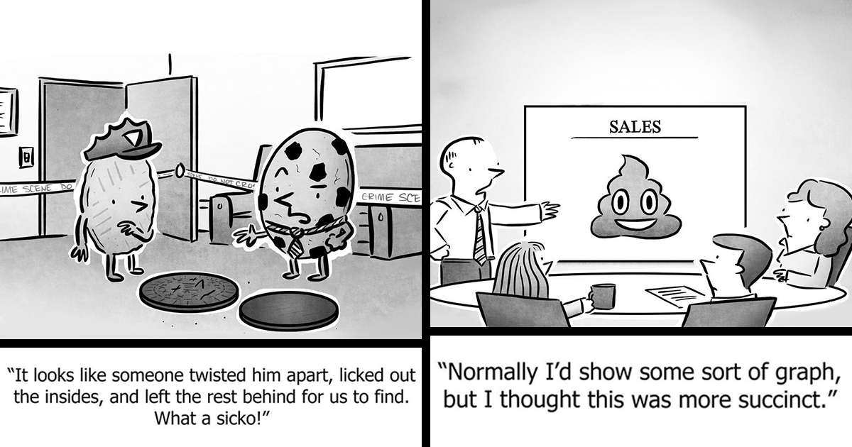 70 Witty One-Panel Comics By A Talented Cartoonist…