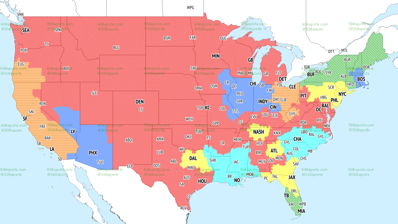 Broncos vs. Ravens broadcast map: Will the game be on…