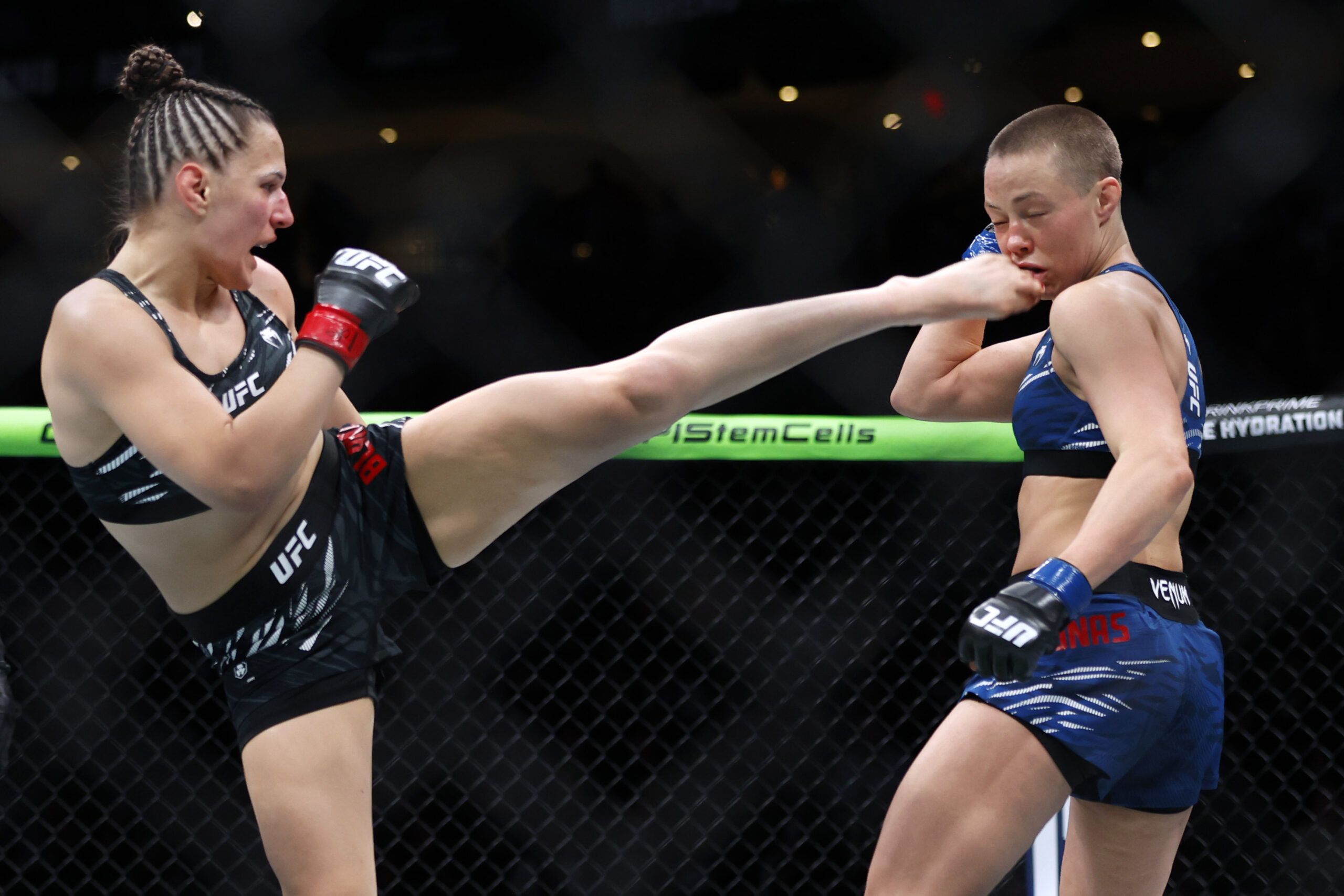 Erin Blanchfield def. Rose Namajunas at UFC Fight…