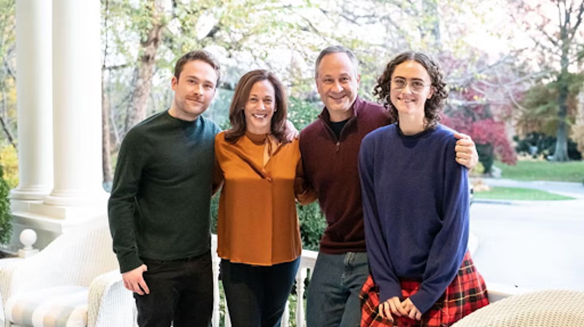 Kamala Harris's 'big blended family': an It girl…
