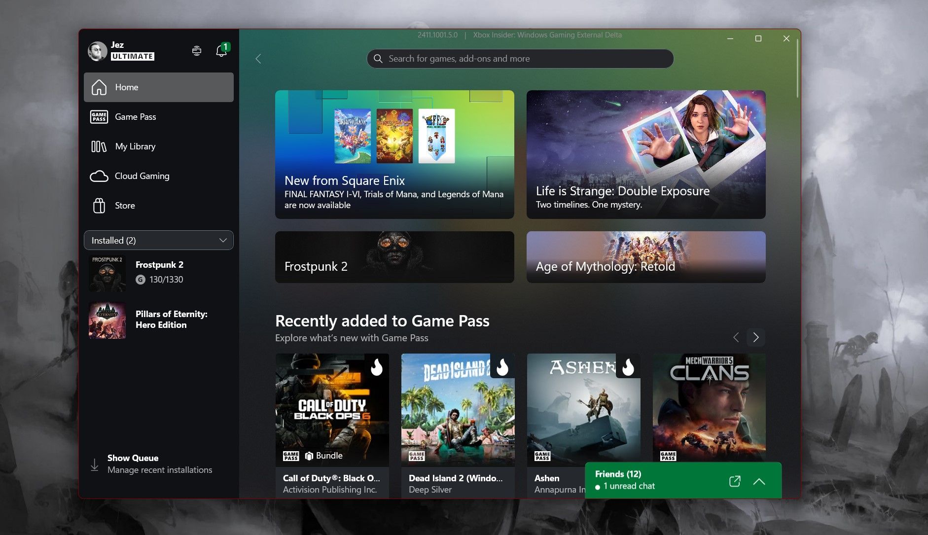 The Xbox app on Windows PC is moving in the right…