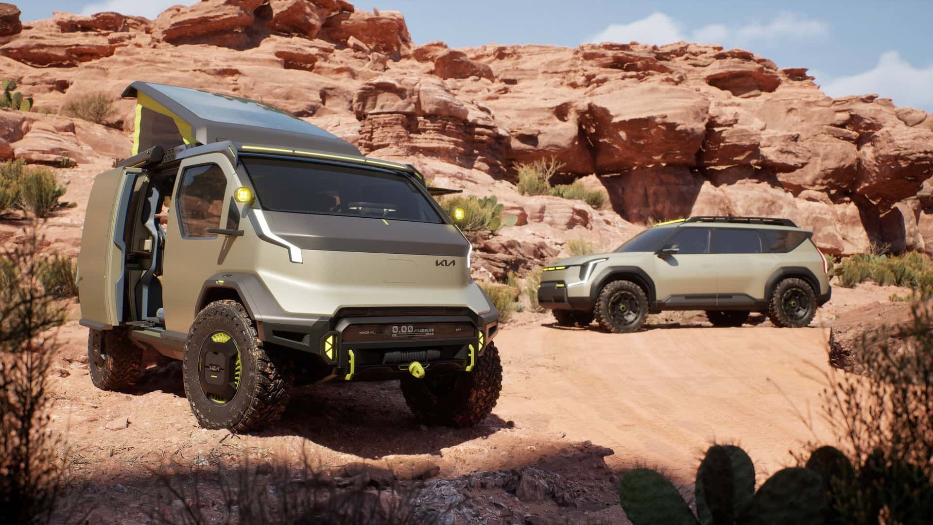 Kia's Off-Road Van And EV9 Are The Perfect Electric…