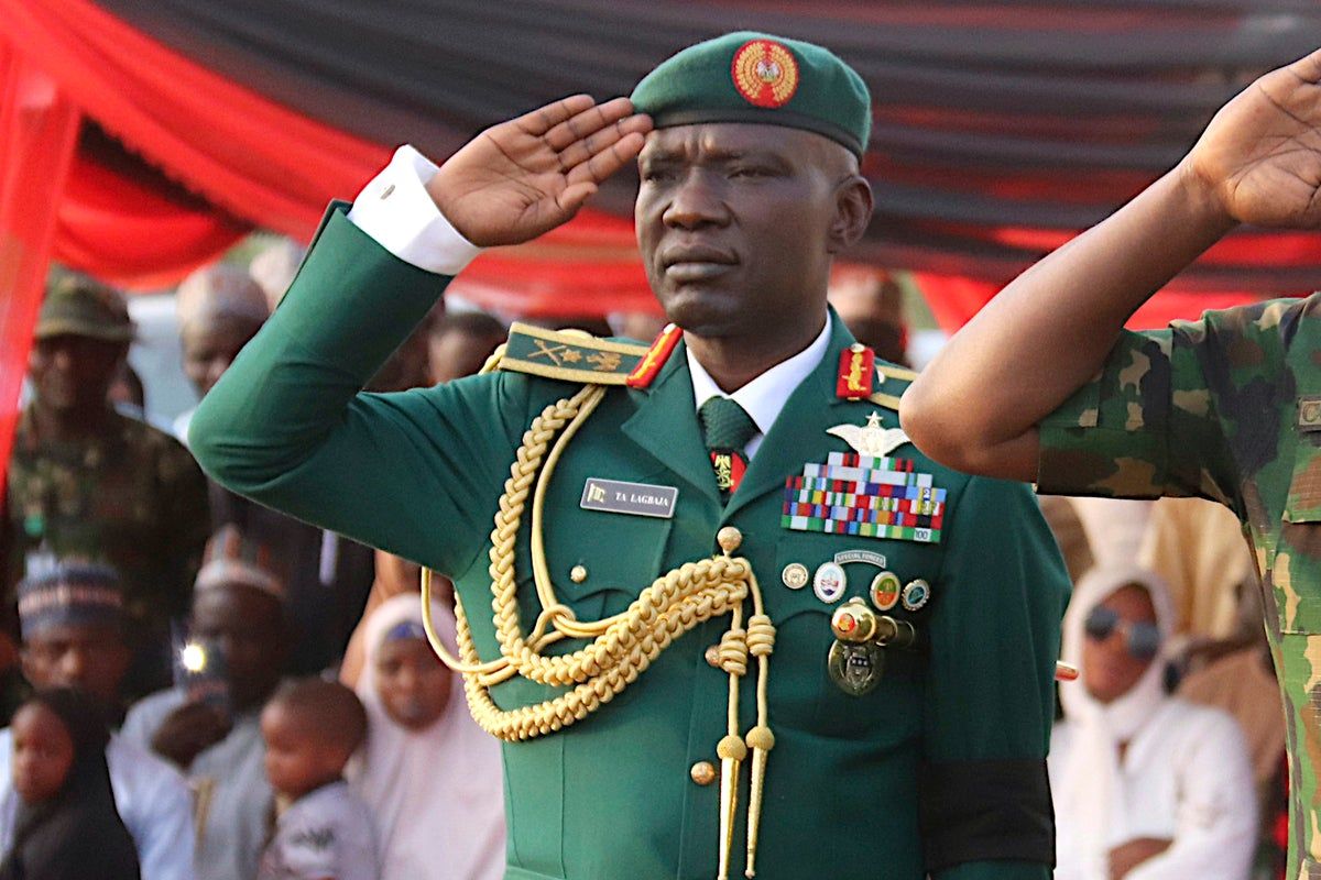 Nigeria’s army chief, who led the country through one…