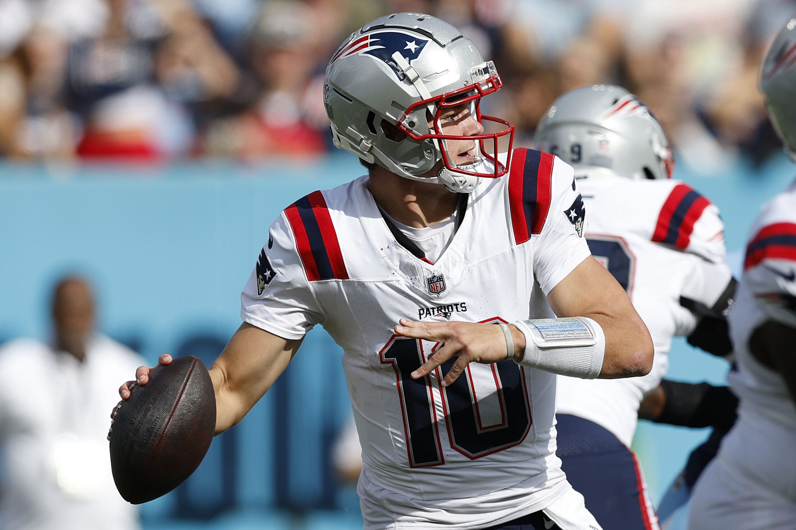 Caleb Williams admits Patriots QB Drake Maye is an…