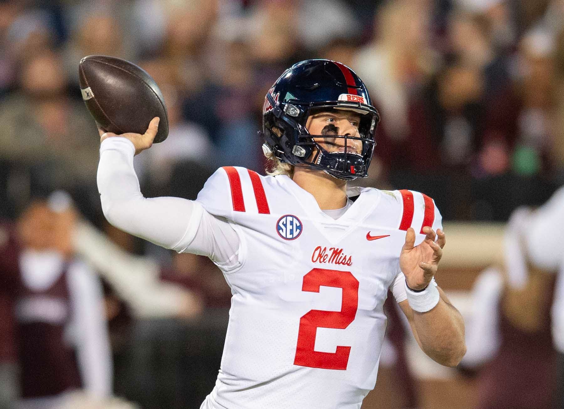 How Ole Miss quarterback Jaxson Dart will match up vs.…