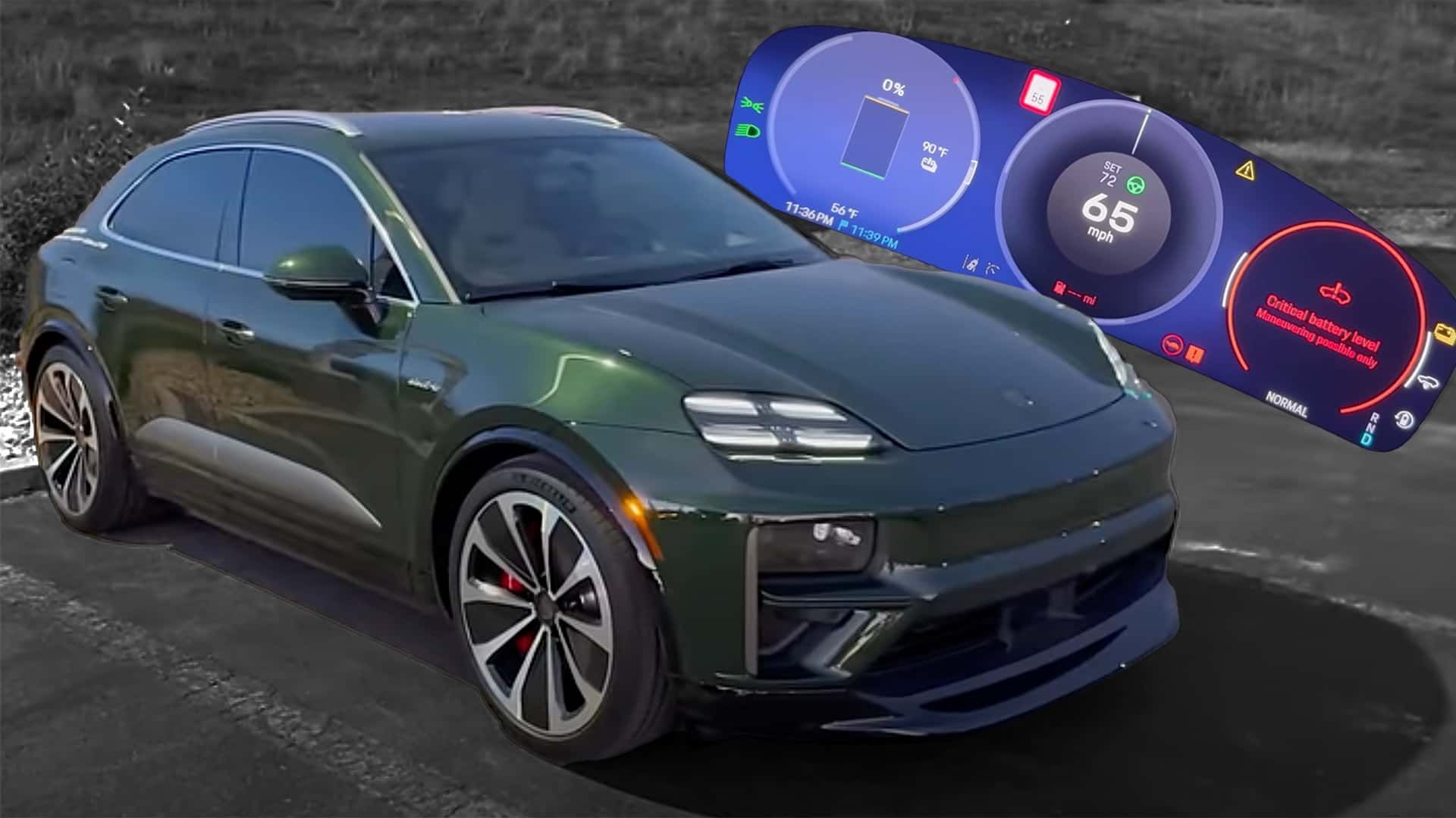 The Porsche Macan Turbo EV Beat Its EPA Range In 70…