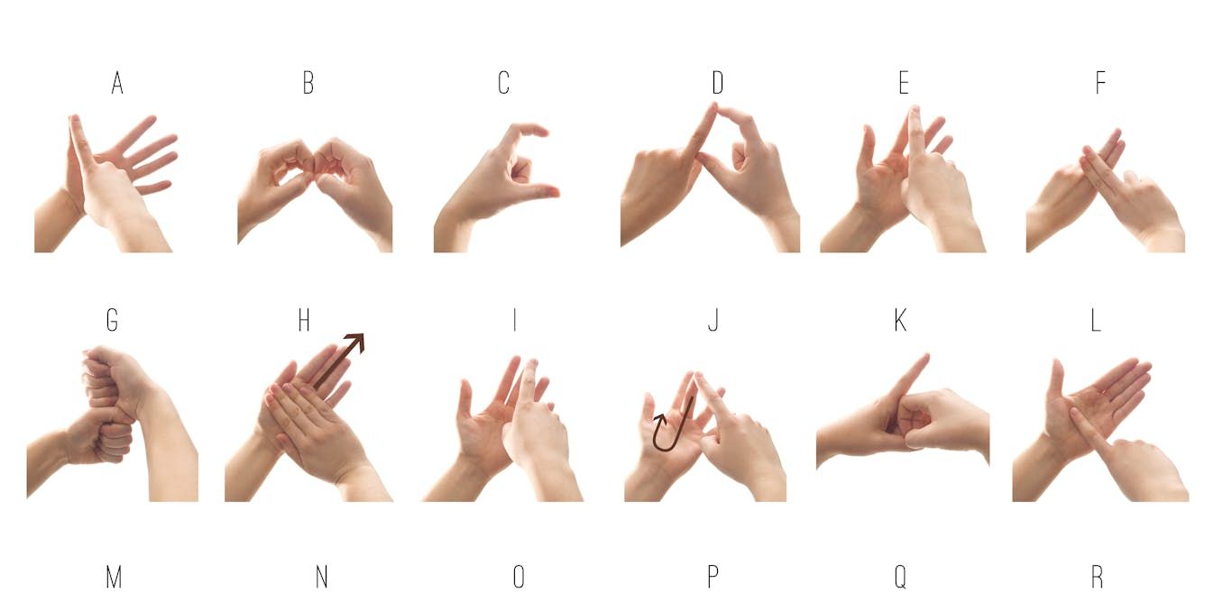 How we developed sign language for ten of the…