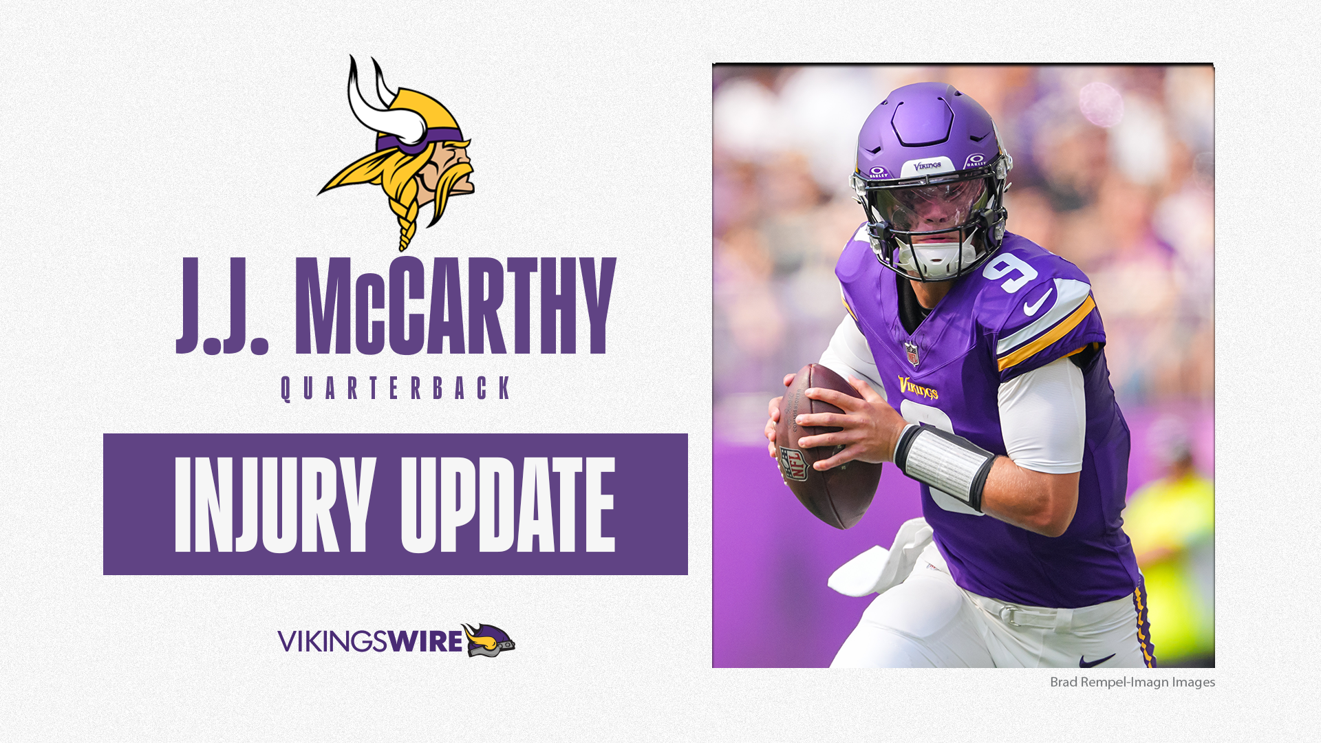 Vikings rookie J.J. McCarthy undergoes second…