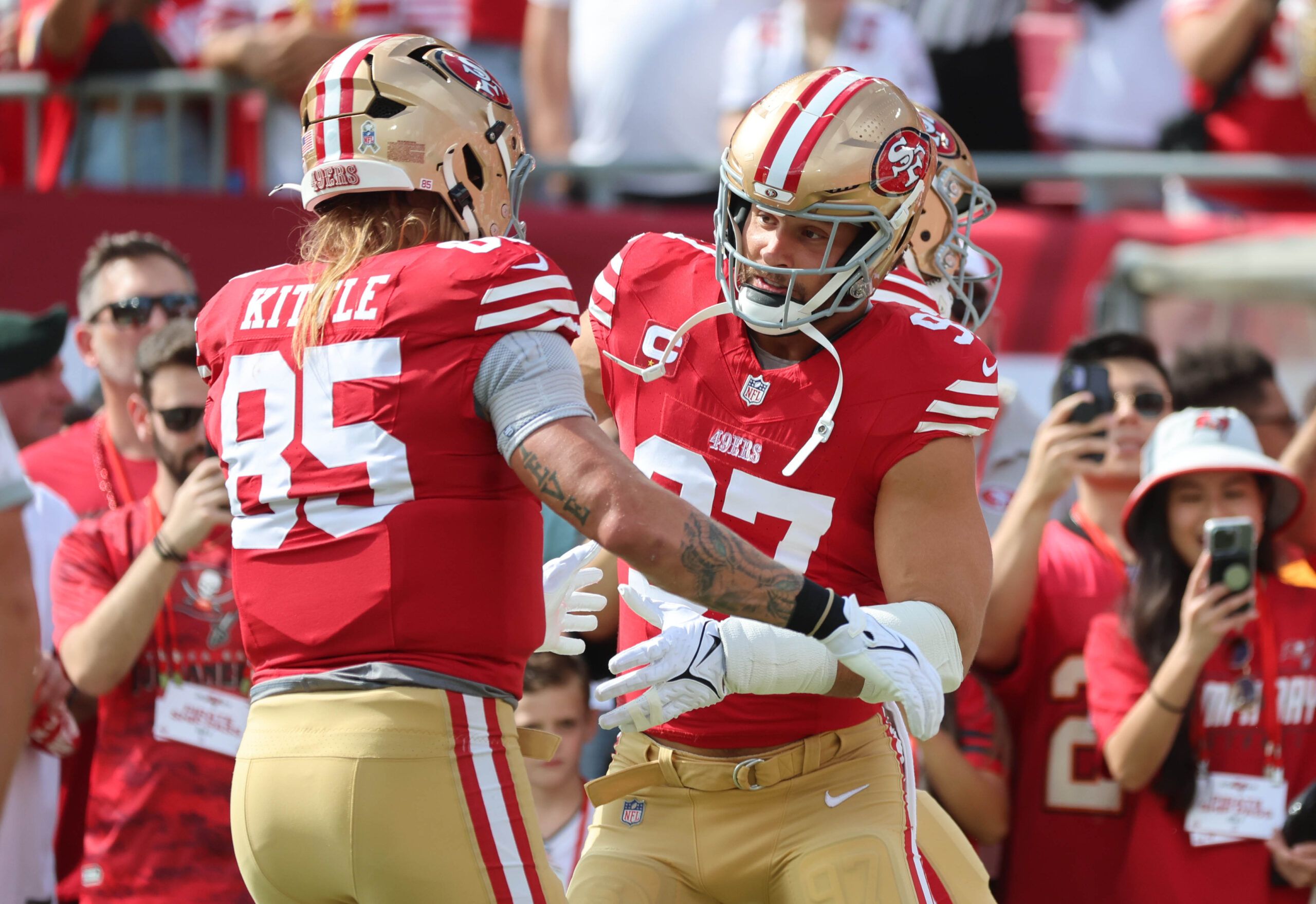 3 49ers starters miss 1st practice of Week 11 due to…
