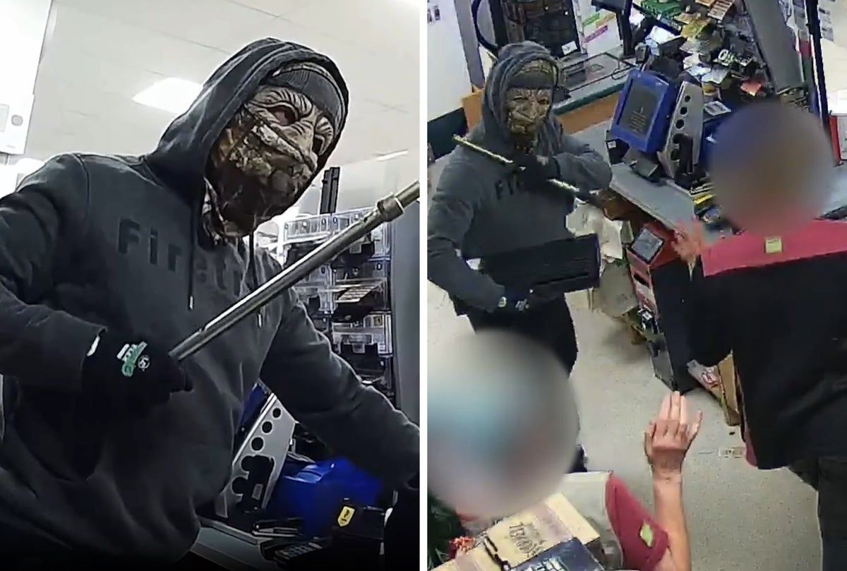 Halloween horror mask robber is jailed for terrifying…