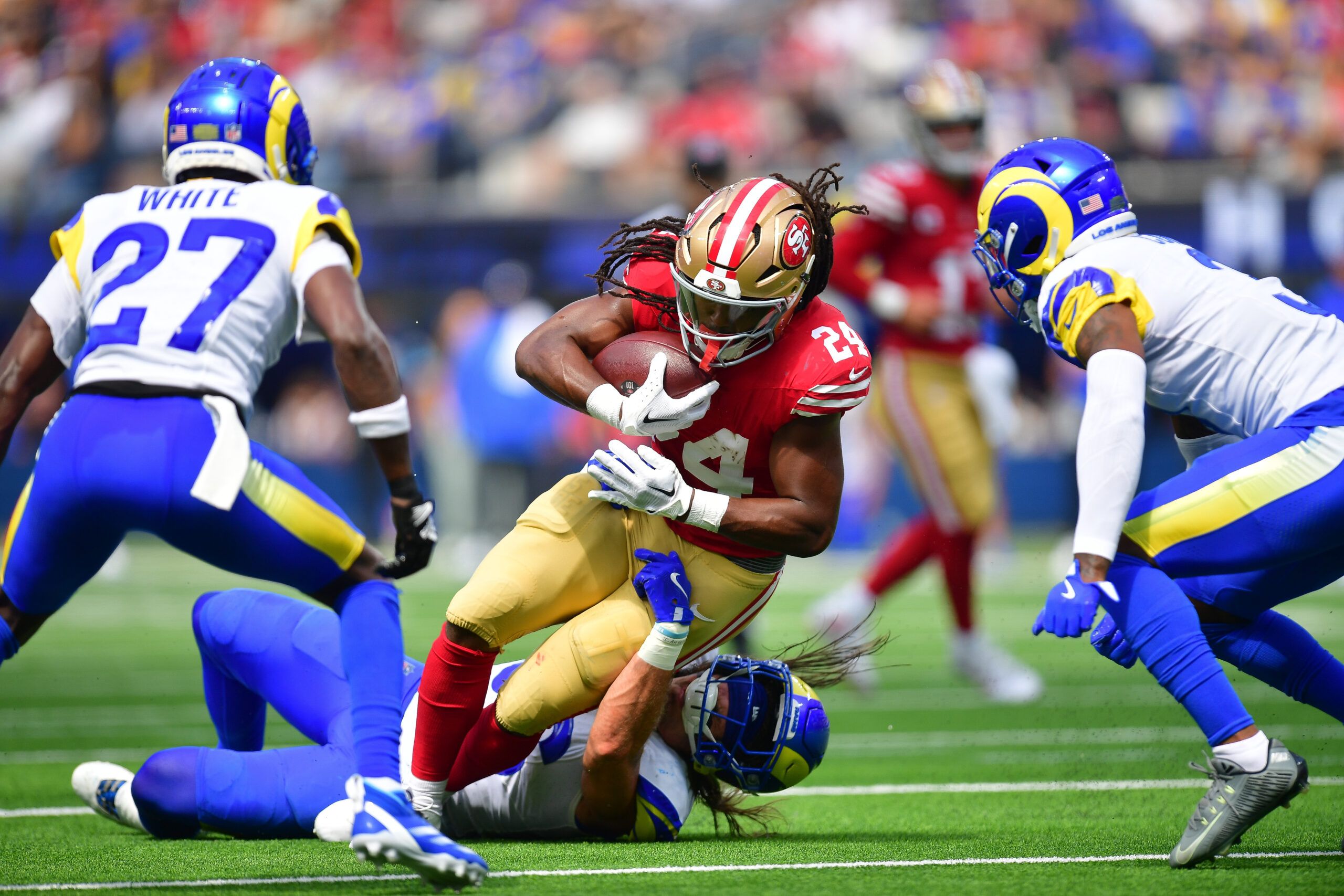 Ravens CB Tre’Davious White talks his expectations and…