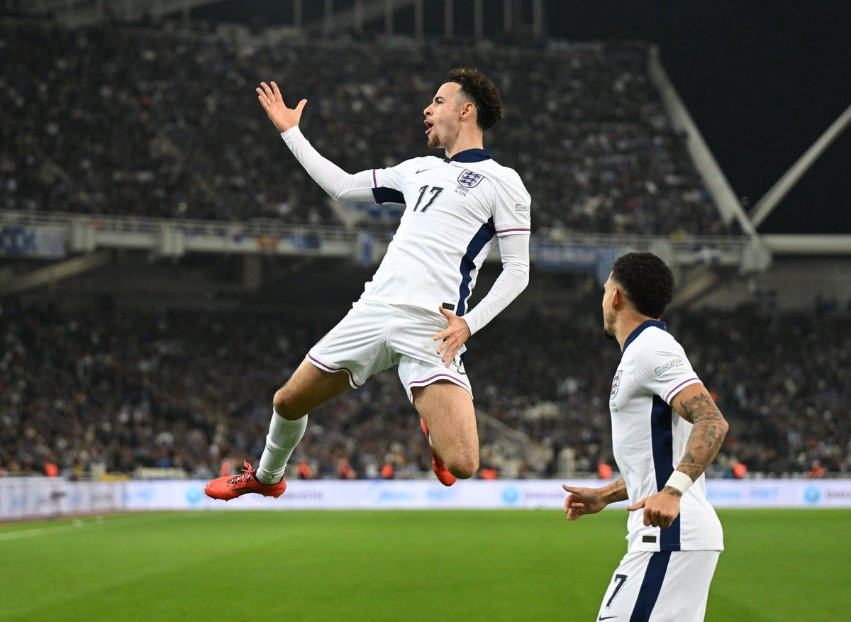 Greece vs England LIVE: Result and reaction as Three…