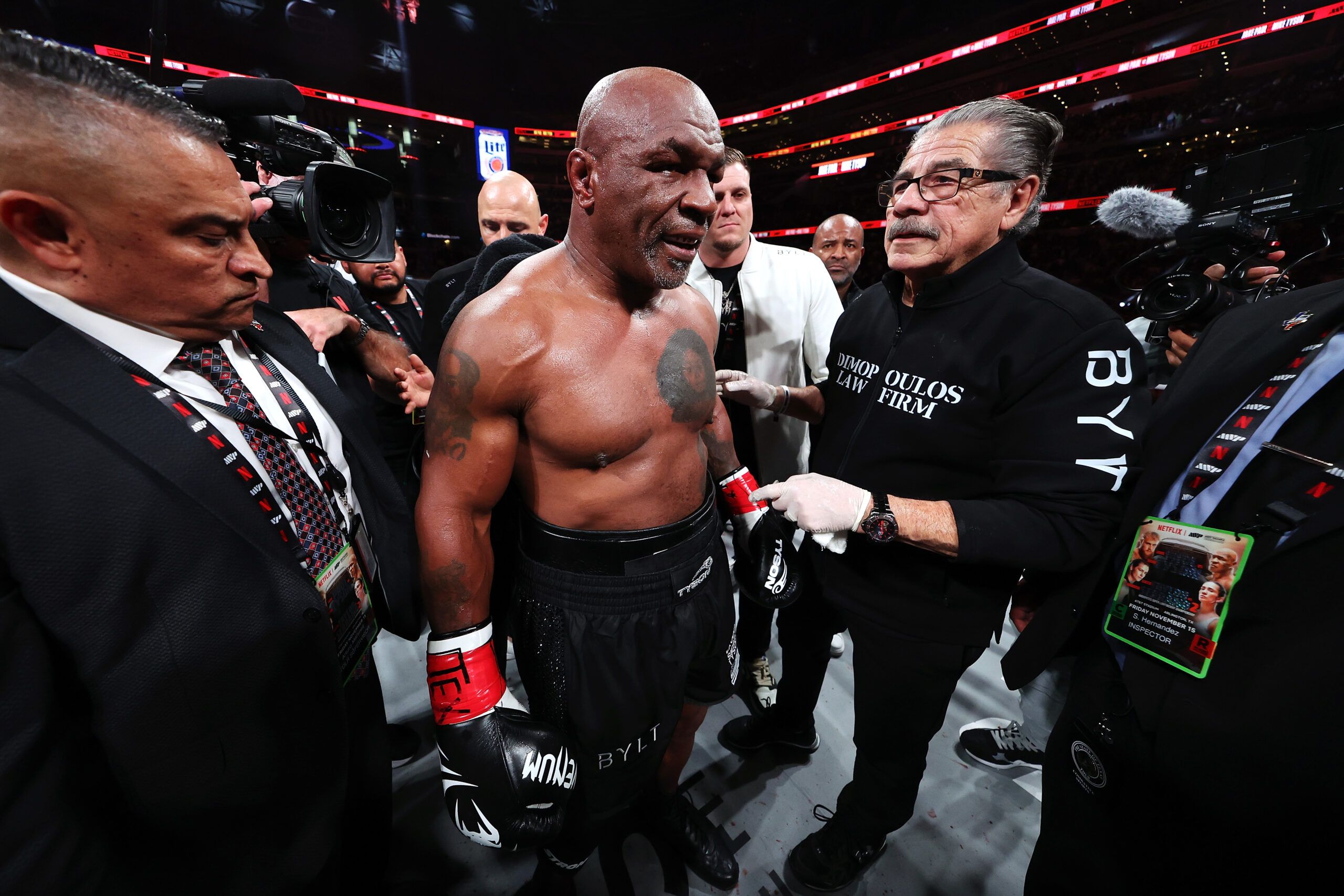 Netflix cheekily showing Mike Tyson’s bare butt might…