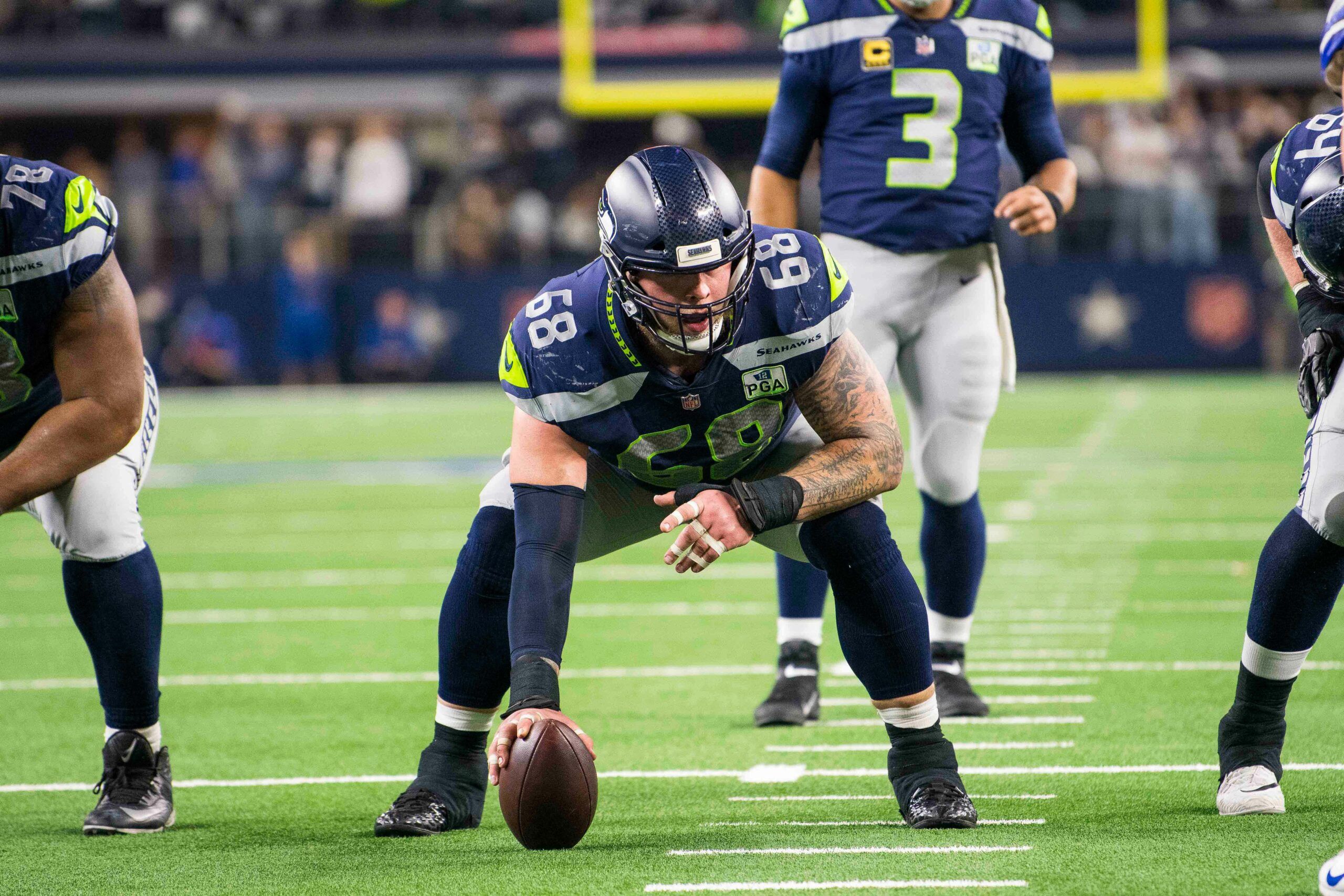Retired Seahawks C Justin Britt has a message for his…