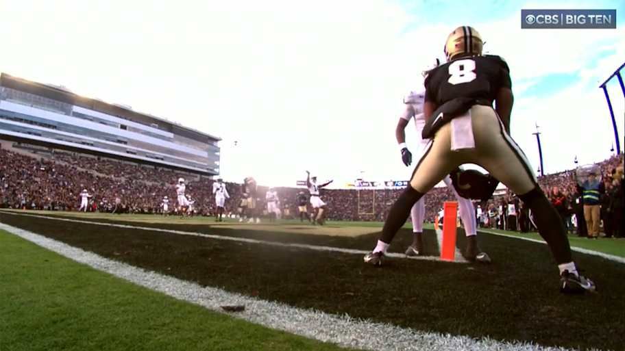 Sports Illustrated - Fans Mock Purdue's End Zone Paint…