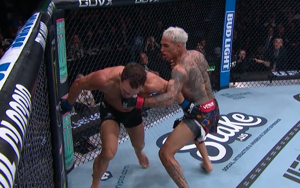UFC 309 results: Charles Oliveira survives chaotic…