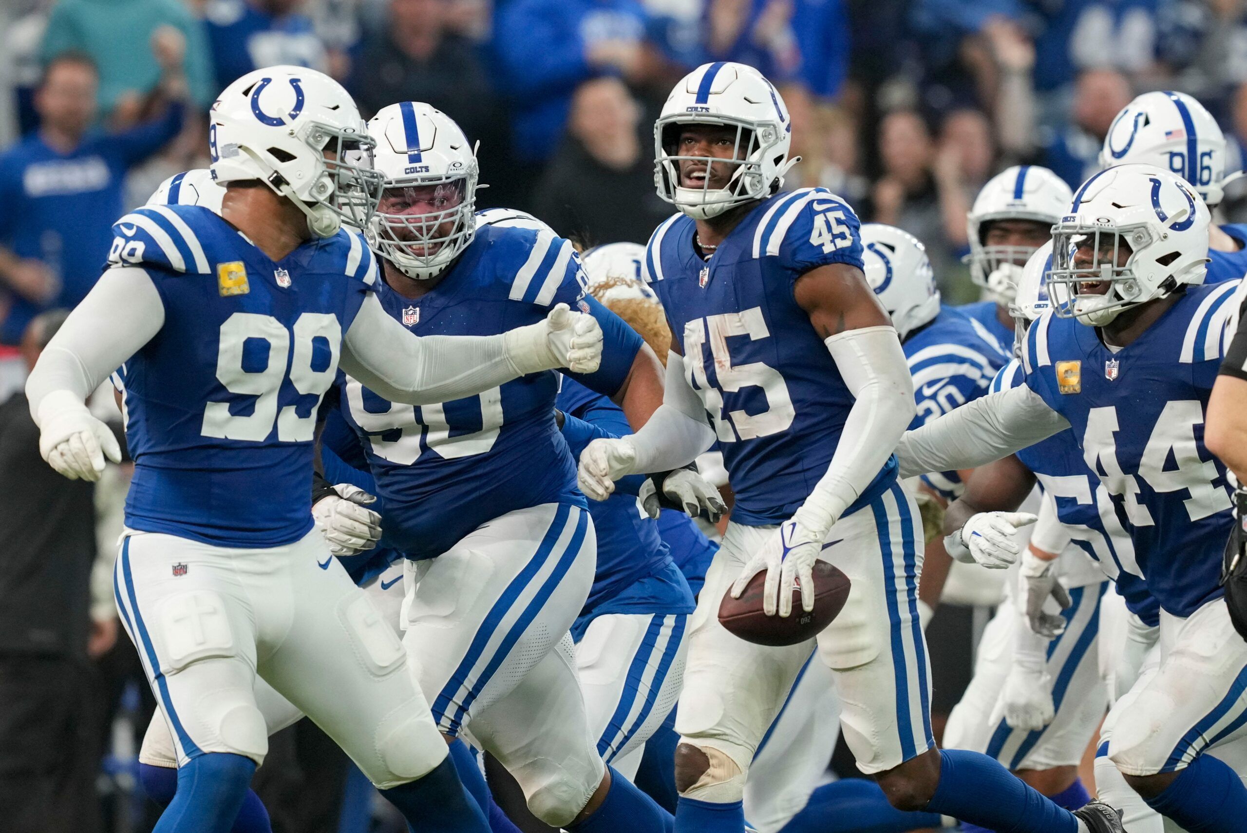 Indianapolis Colts LB EJ Speed is active vs Jets in…