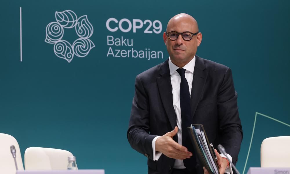Cop29 delegates told to ‘cut the theatrics’ and tackle…