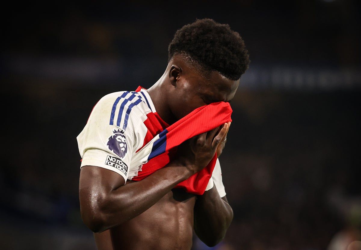 Arsenal injury return dates: Bukayo Saka, Declan Rice,…