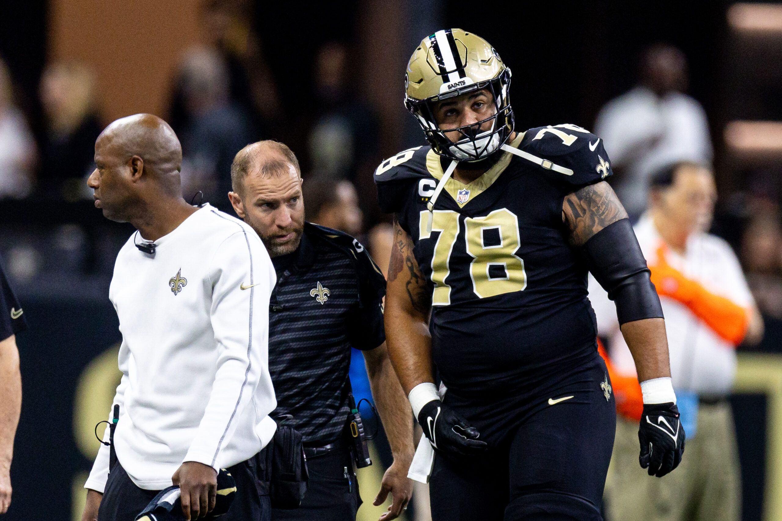 Saints coach Darren Rizzi shares update on Erik McCoy…