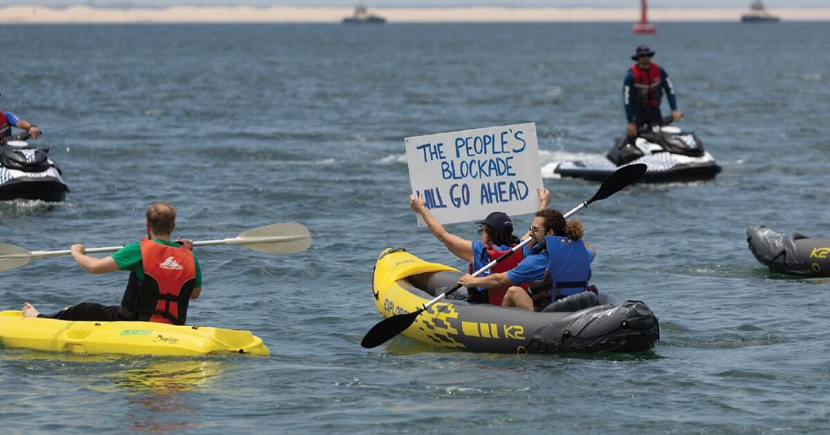 Port protest clamp down shows what government really…