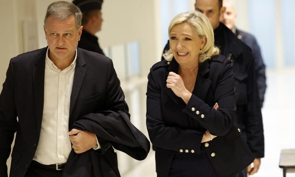 A ‘political trial’? Marine Le Pen is singing from the…