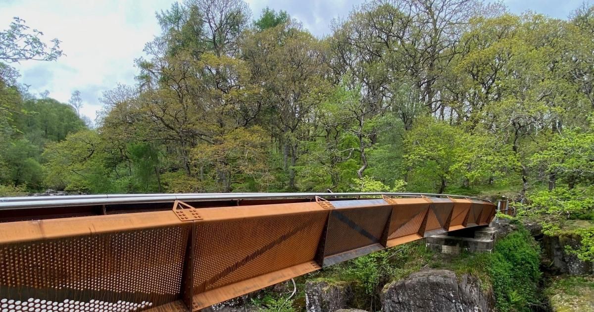 Scottish bridge offering 'spectacular views' wins…