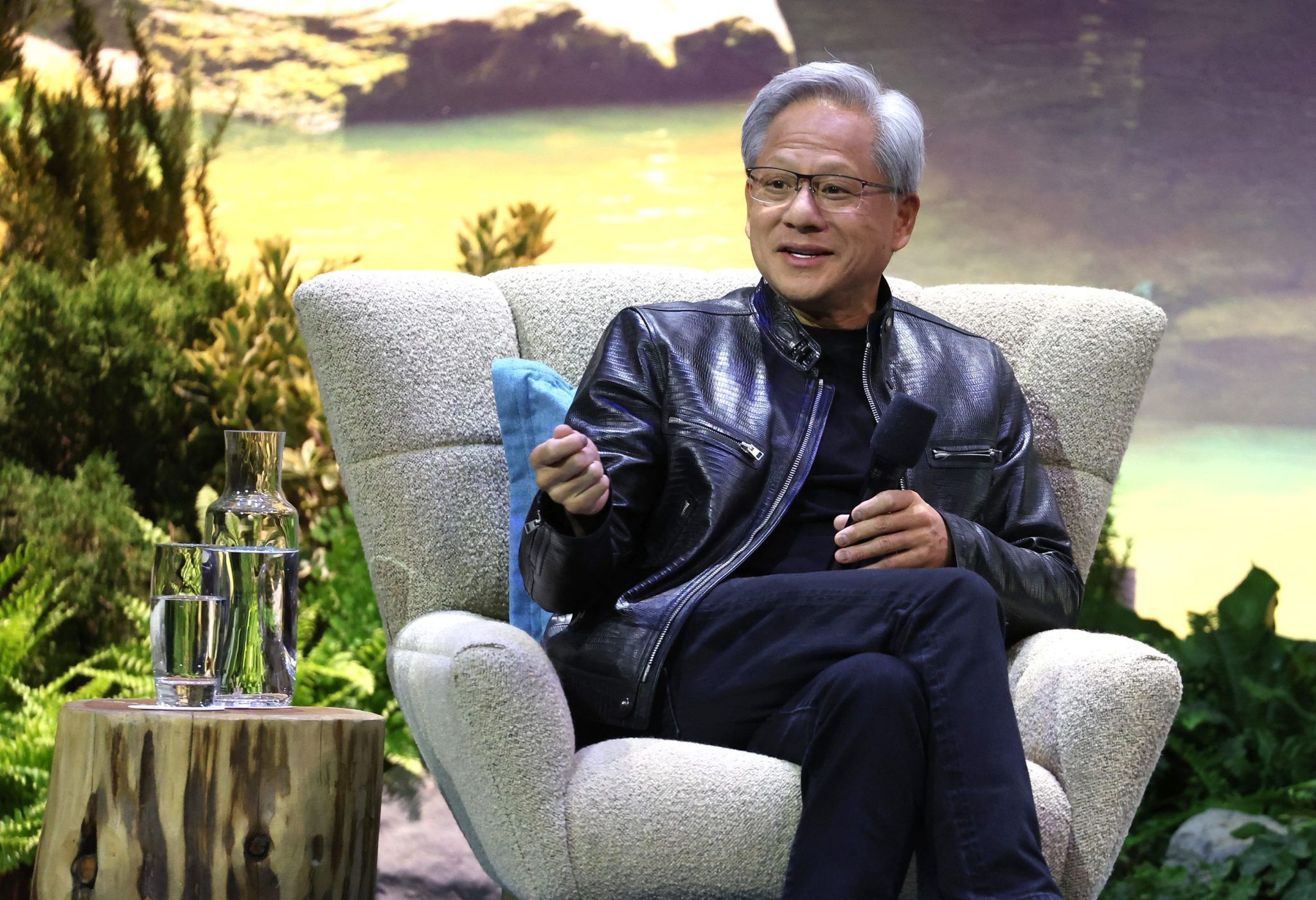 Nvidia CEO waves off Blackwell production concerns;…