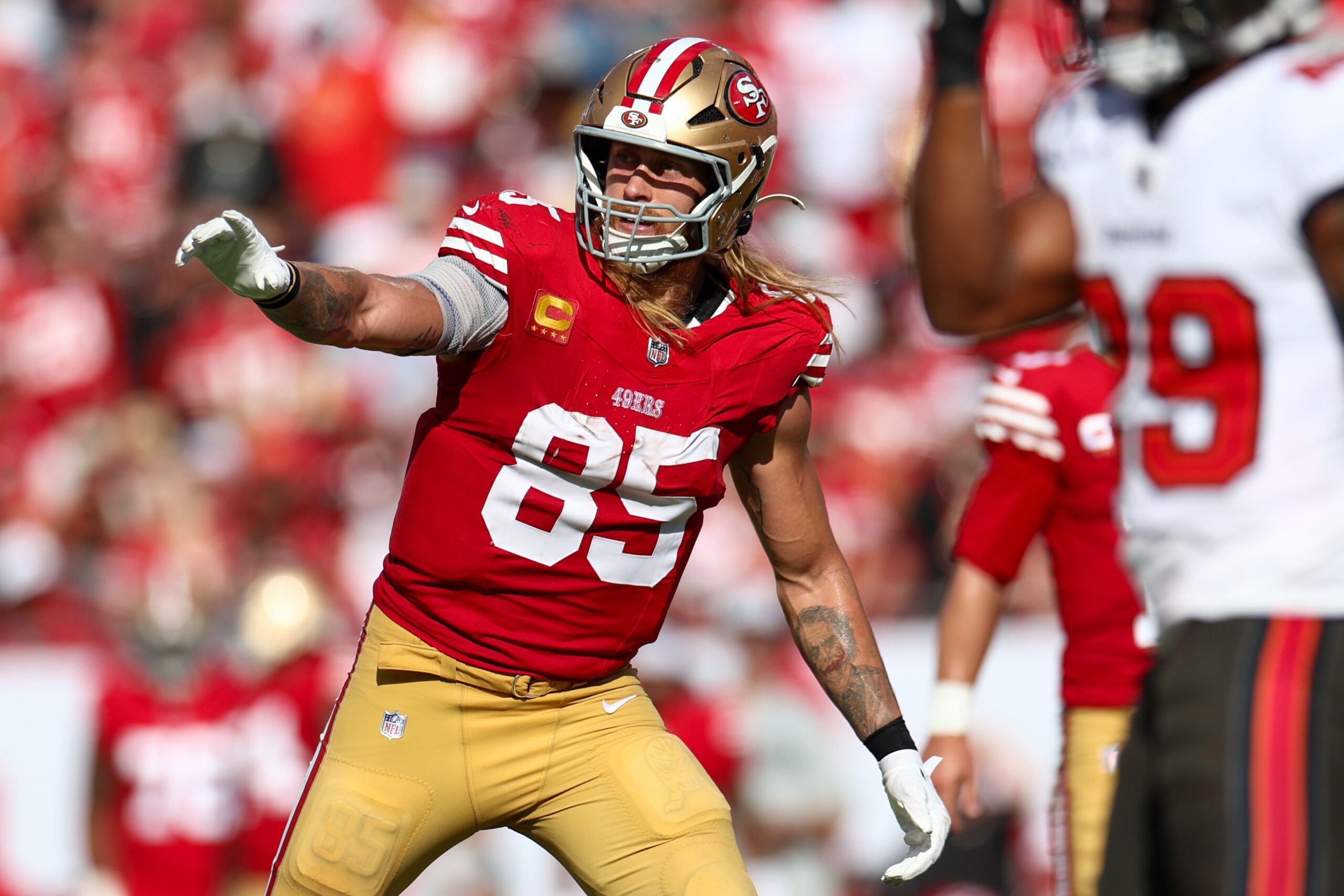 Matt LaFleur on 49ers TE George Kittle: ‘I think he’s…