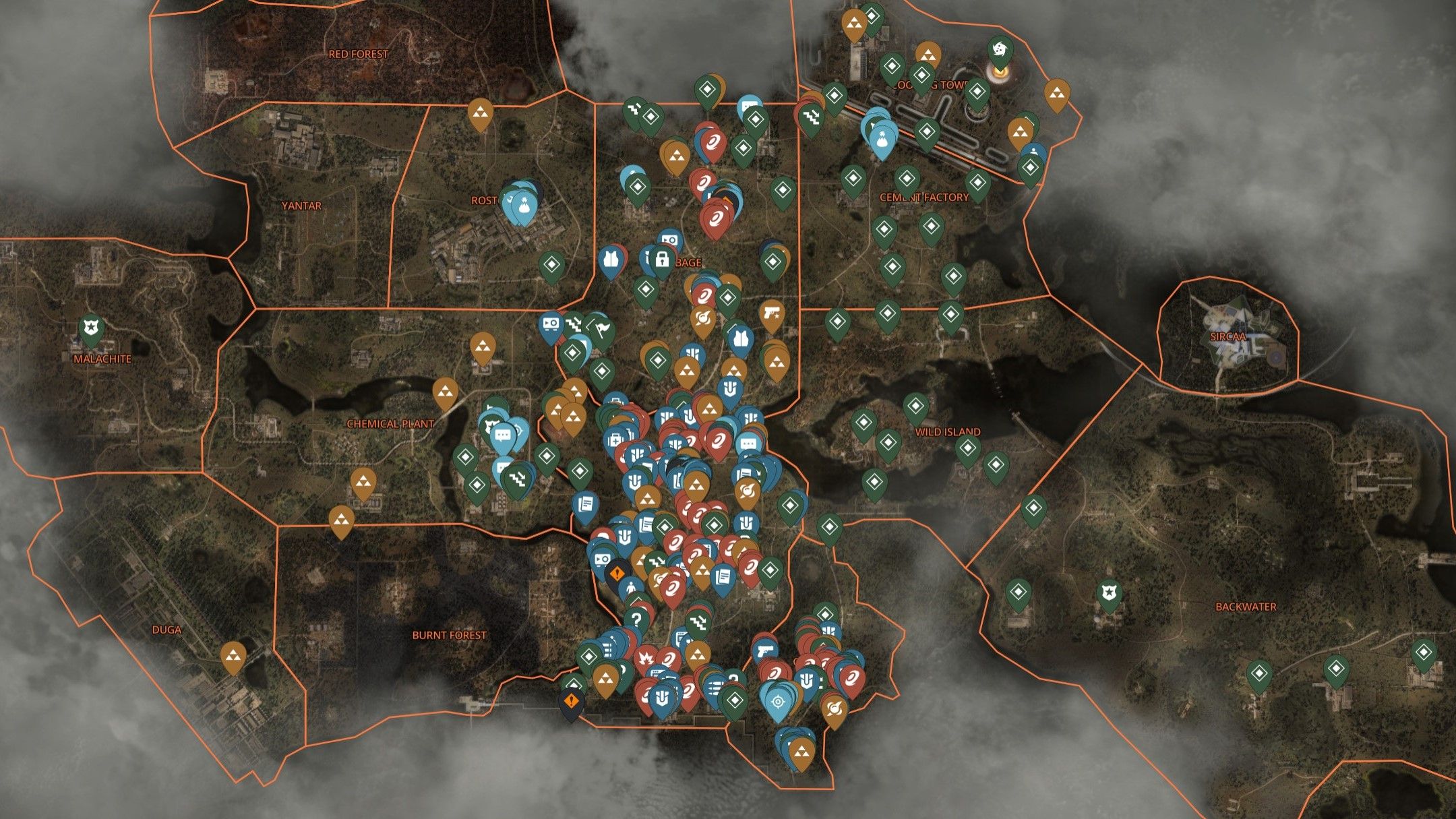 STALKER 2 interactive map: Find every stash, location,…