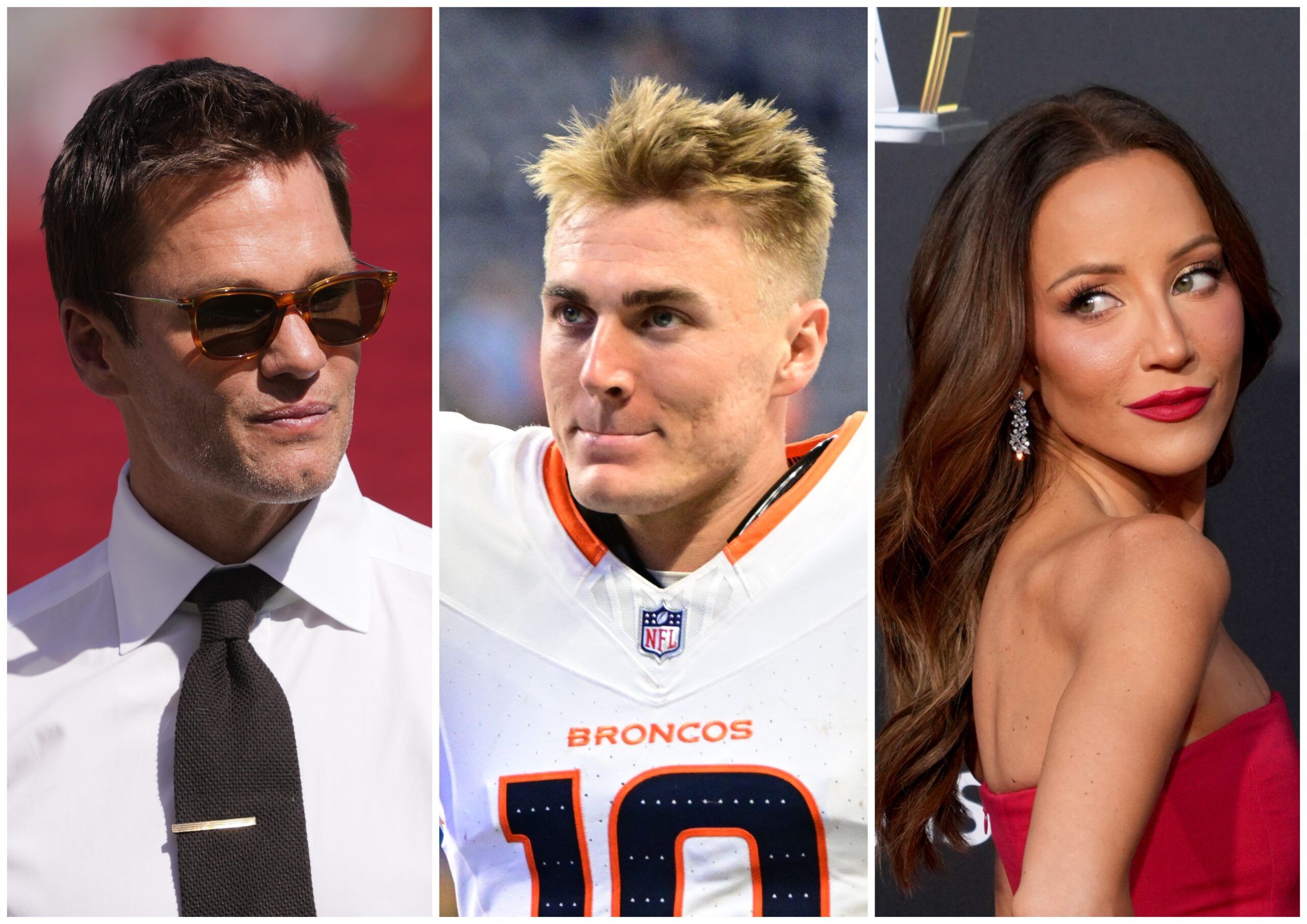 Tom Brady, Kay Adams and more react to Bo Nix’s…