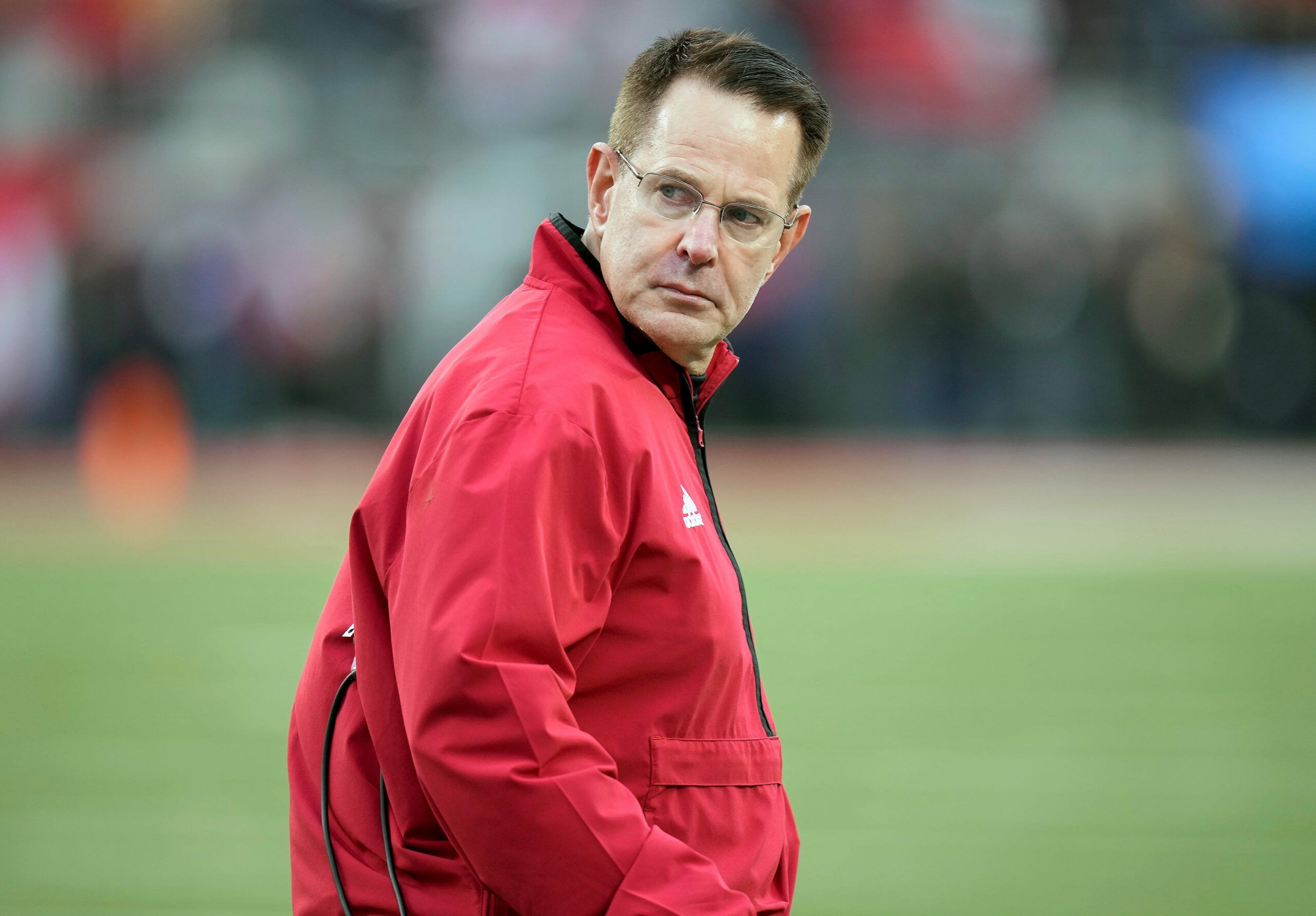 Indiana coach Curt Cignetti passes when asked if…