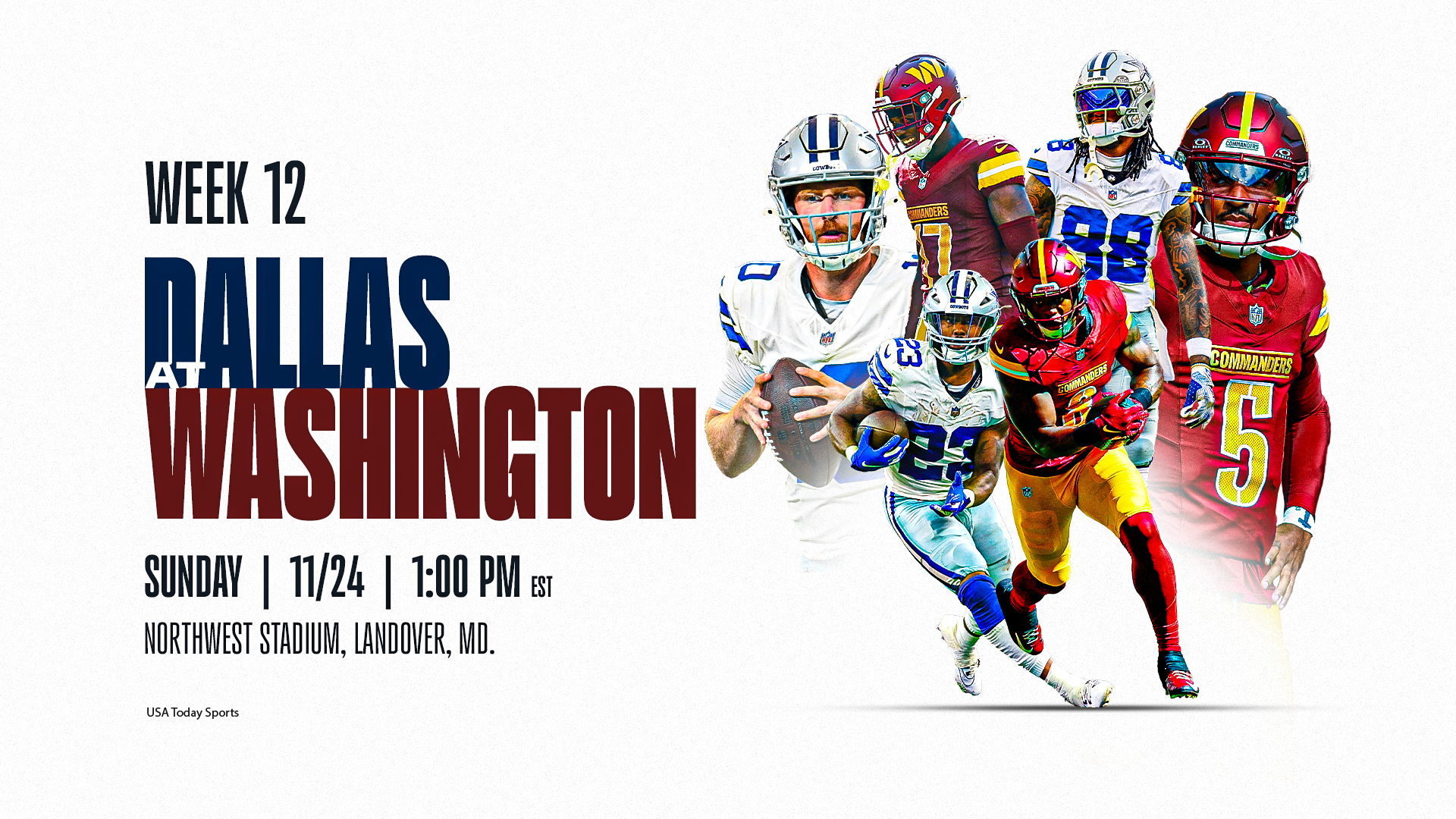 How to watch Commanders vs Cowboys today: Time, TV…