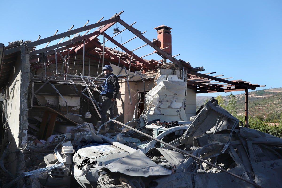 An Israeli strike that killed 3 Lebanese journalists…