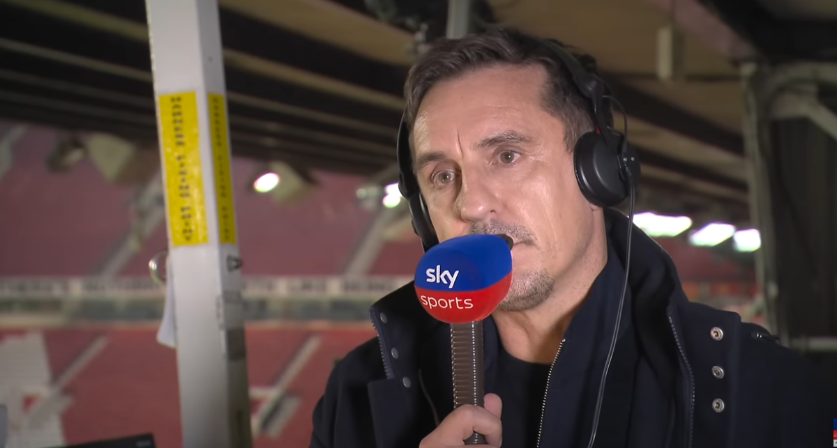 Gary Neville reveals 'red flags' watching Manchester…