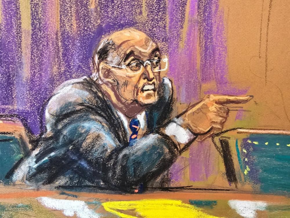 Rudy Giuliani tells judge he can’t pay his bills in… Rudy Giuliani tells judge he can’t pay his bills in…