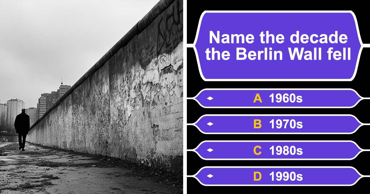 Guess The Decades Of These 15 Events, Or You Have To…