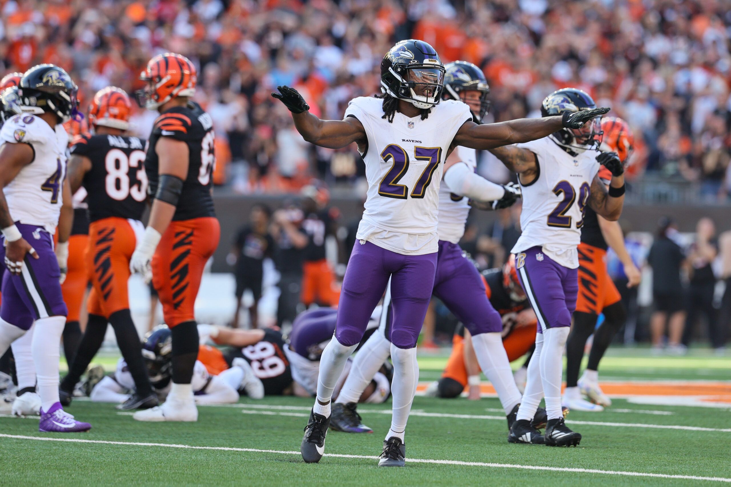 Ravens activate cornerback T.J. Tampa from injured…