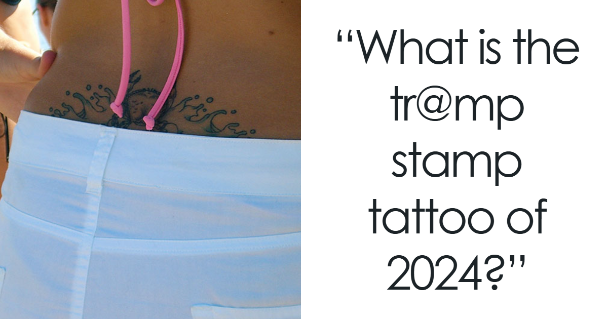 “The Tramp Stamp Of 2024”: Debate Erupts Over Tattoo…
