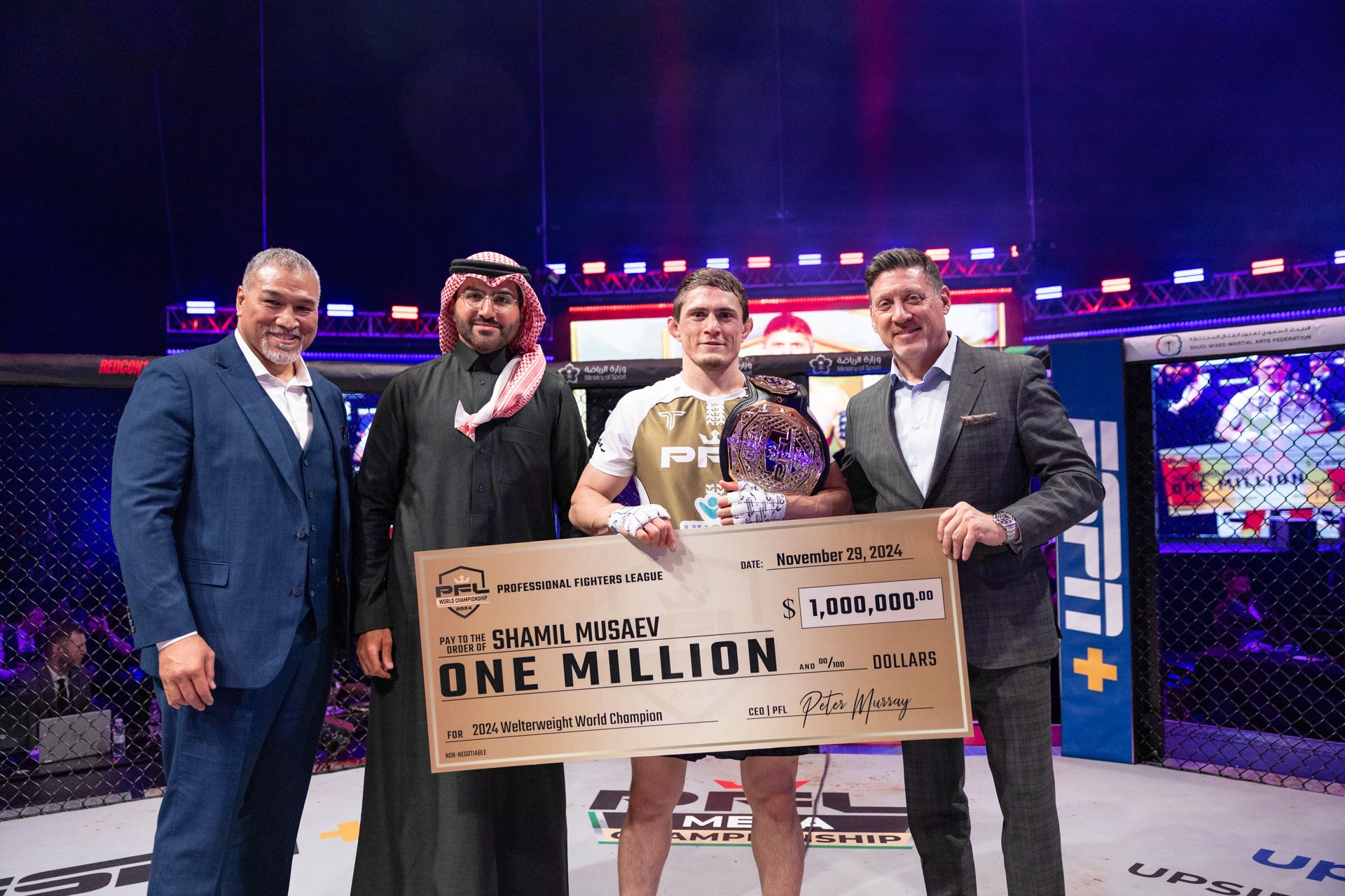 Shamil Musaev def. Magomed Umalatov at 2024 PFL…