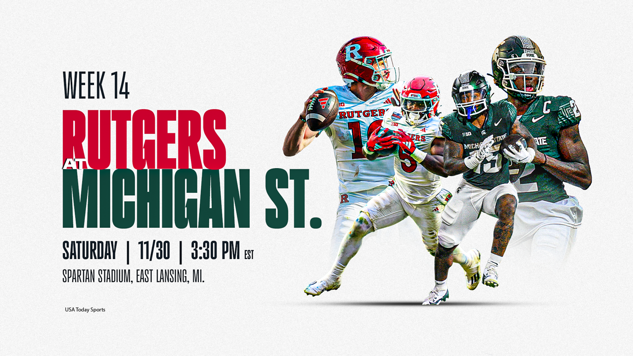 What channel is Michigan State vs. Rutgers on today?…