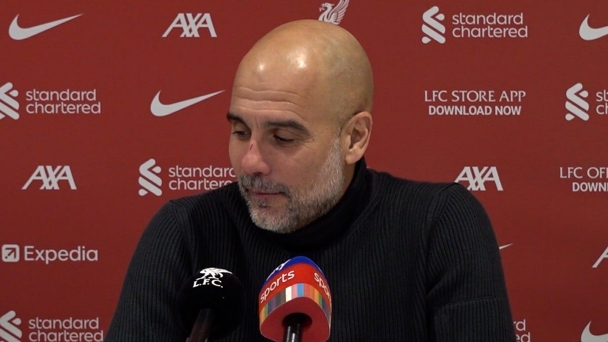 Pep Guardiola responds to ‘sacked in the morning’…